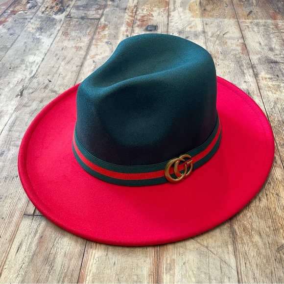 Gucci | Accessories | Gucci Inspired Themed Fedora | Poshmark